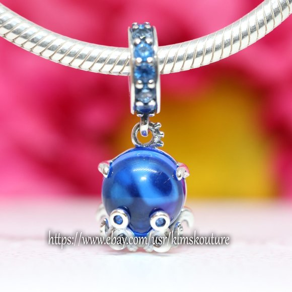 Pandora | Jewelry | Pandora Murano Glass Cute Octopus Dangle Charm ...